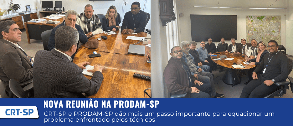 Nova reunião na PRODAM-SP | CRT-SP